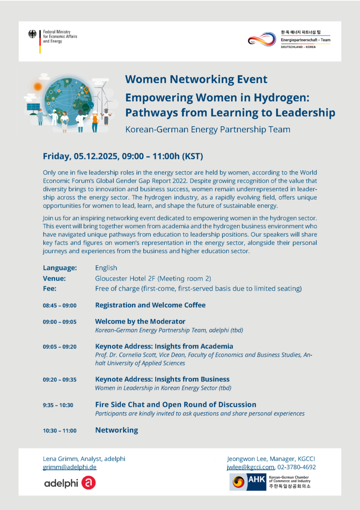 Women Networking Event: Empowering Women In Hydrogen